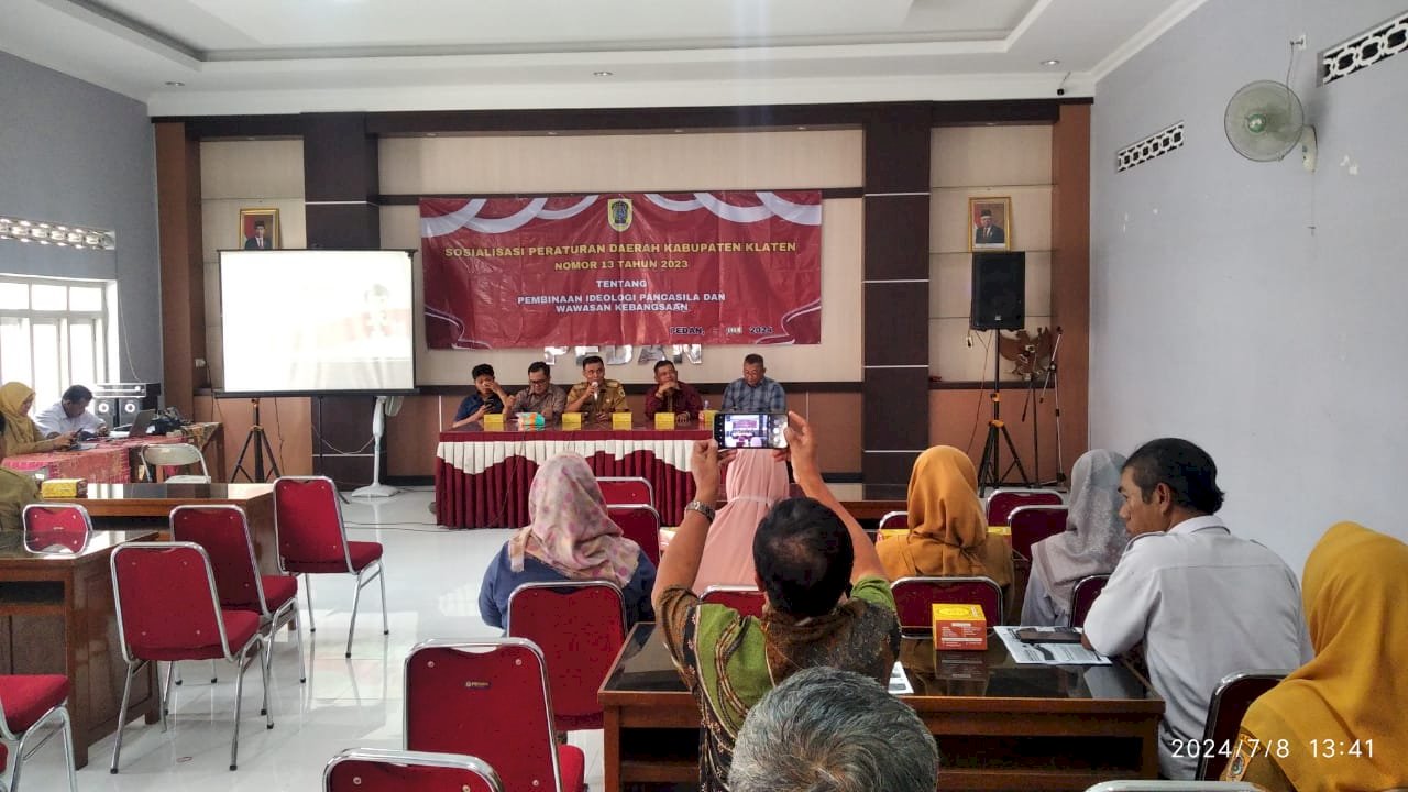 Sosialisasi PIP dan wawasan kebangsaan - Kecamatan Pedan